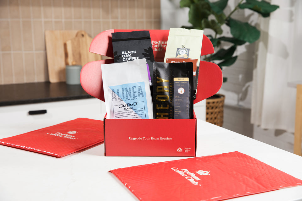 How does Podium Coffee Club membership work?